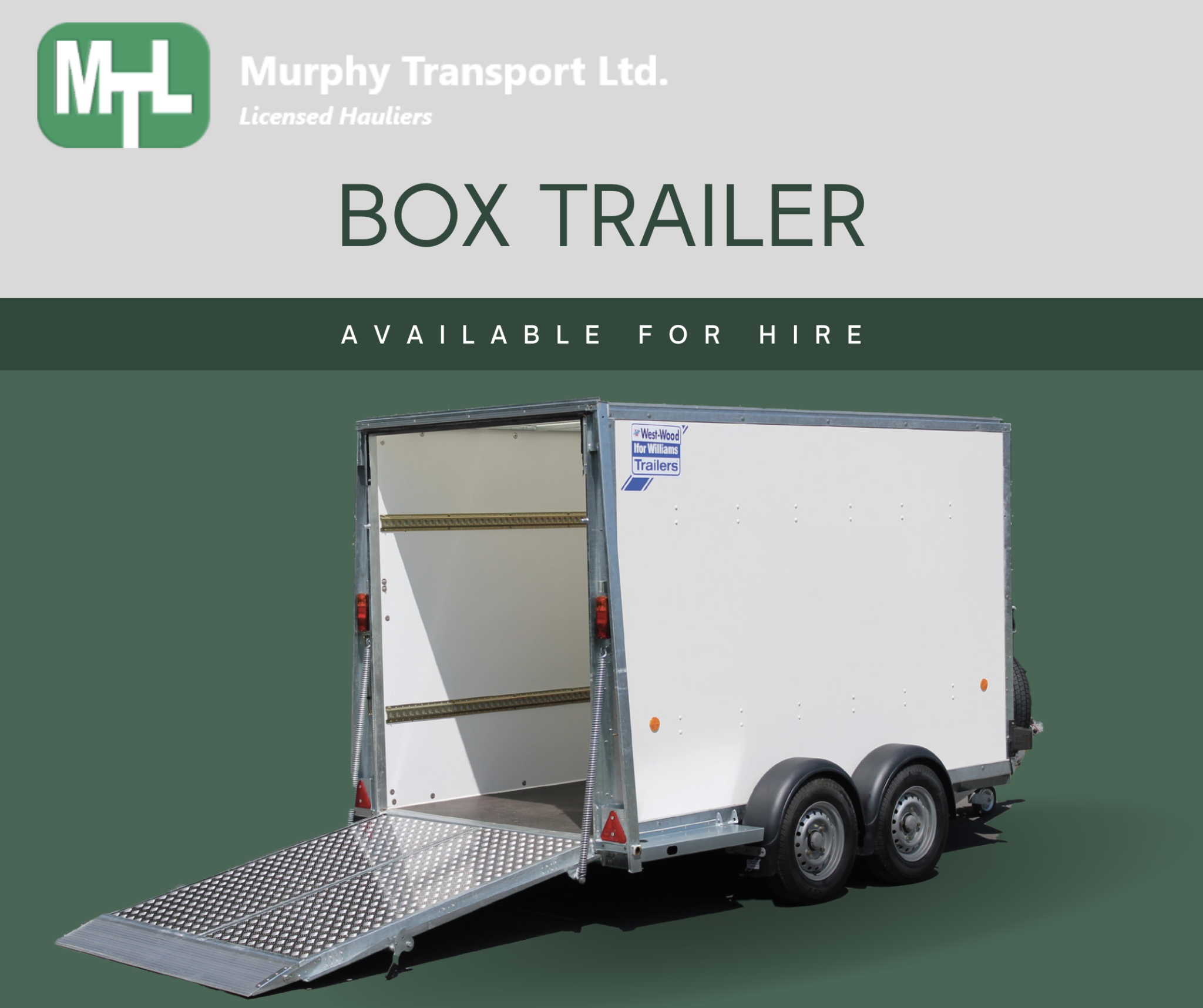Car Trailer Hire - Murphy Transport